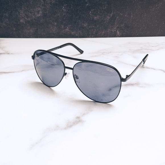 Quay Australia | Accessories | Quay Black Metal Frame Aviators | Poshmark